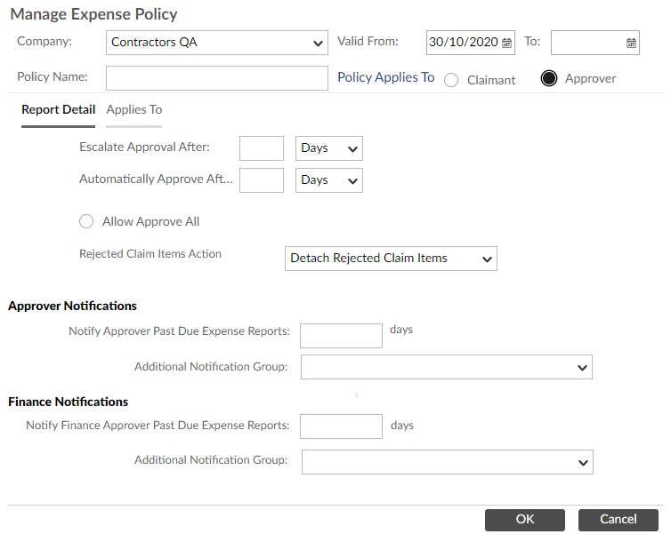 Creating An Expense Report Policy For Approvers Creating An Expense Report Policy For Approvers